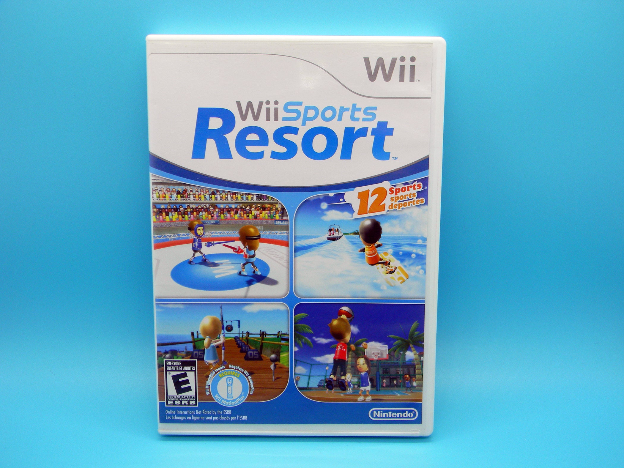 Nintendo Wii Sports Resort. Disc Instructions and Case. Free | Etsy