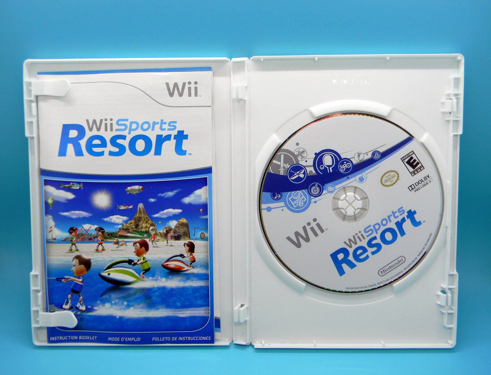 Nintendo Wii Sports Resort. Disc Instructions and Case. Free | Etsy