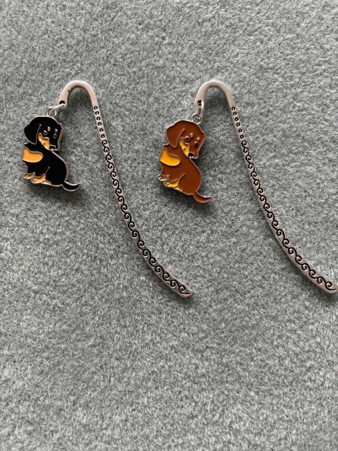 Sausage Dog Bookmark | Dachshund Bookmark | Metal Bookmark | Dog Gift ...