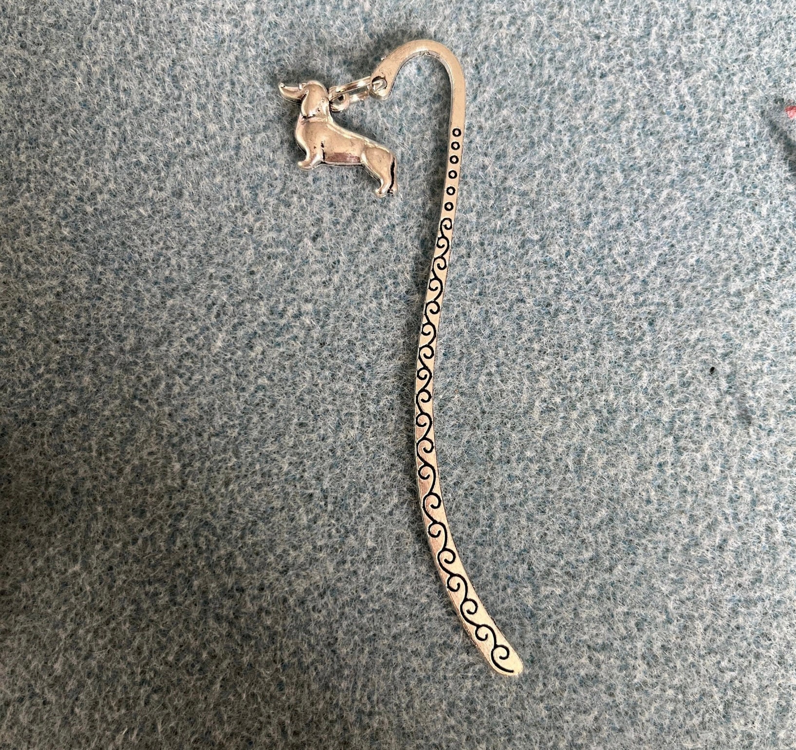 Sausage Dog Bookmark, Dachshund Bookmark, Metal Bookmark, Pet Lover ...