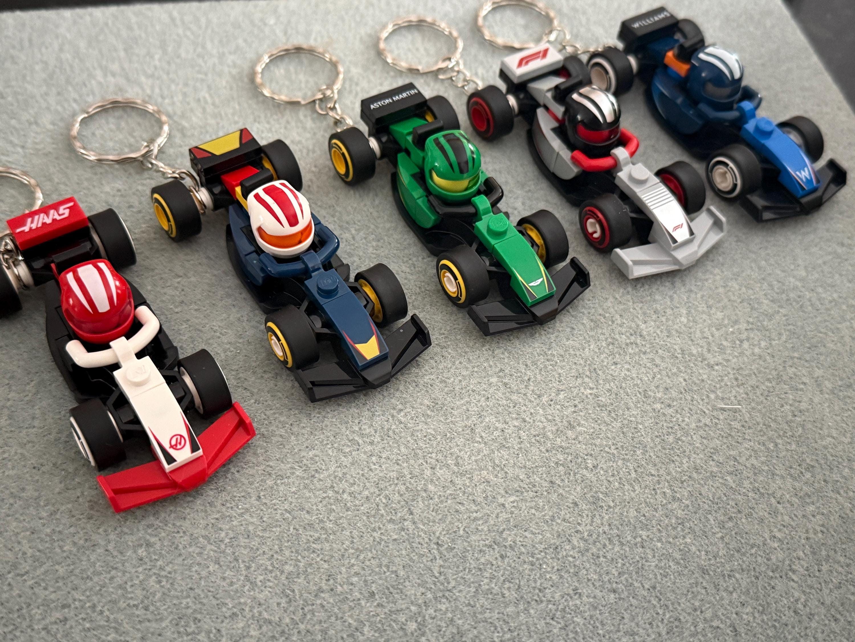 Racing Car Keychain | Brick Design | F1 Inspired | - Etsy UK