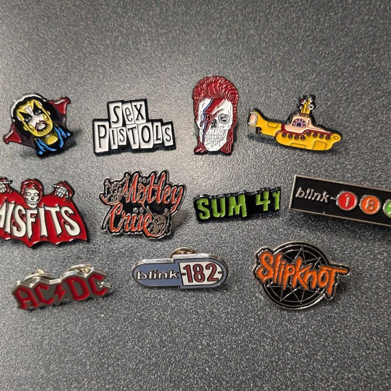 Punk Pins - Etsy