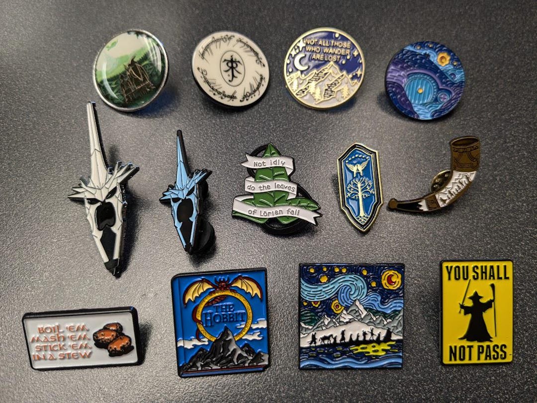 The Lord of the Rings Pins! * BUY 3, Get a Random Pin for FREE. All ...