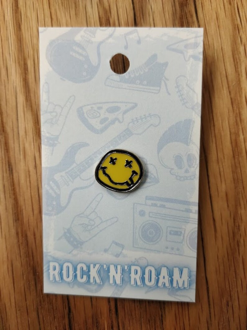 NIRVANA ENAMEL PINS - Etsy