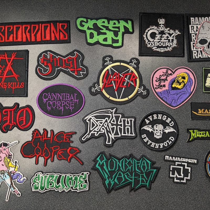 Rock Band Patches - Etsy
