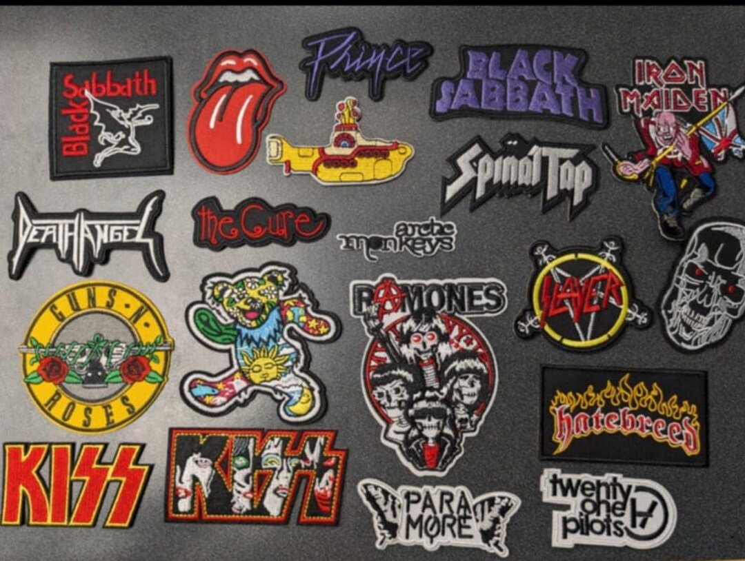 METAL and ROCK PATCHES! Scroll for More Photos. *each Order is for One ...