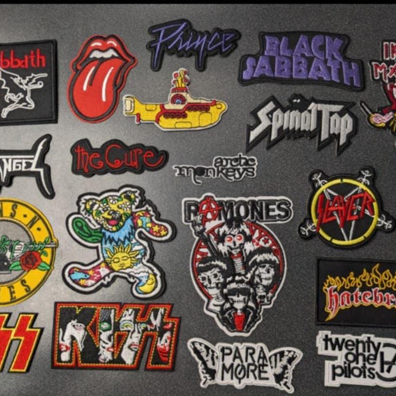 Rock Band Patches - Etsy