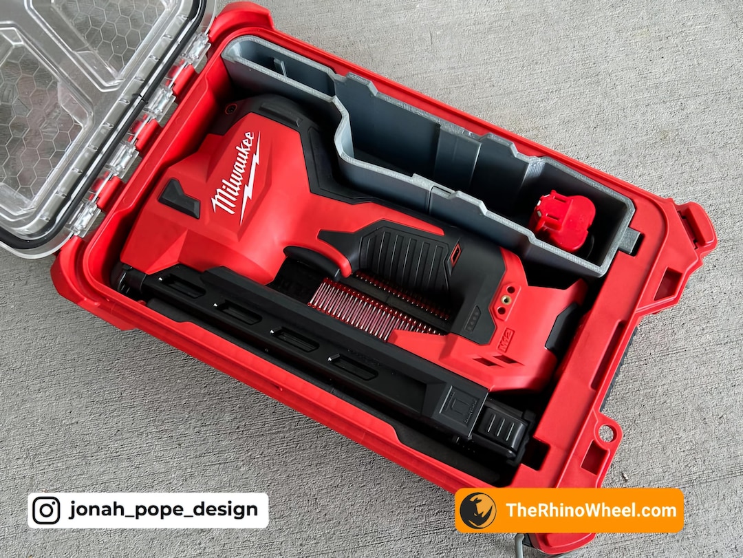 Milwaukee M12 Cable Stapler, Tray / Insert Therhinowheel Jonah Pope ...
