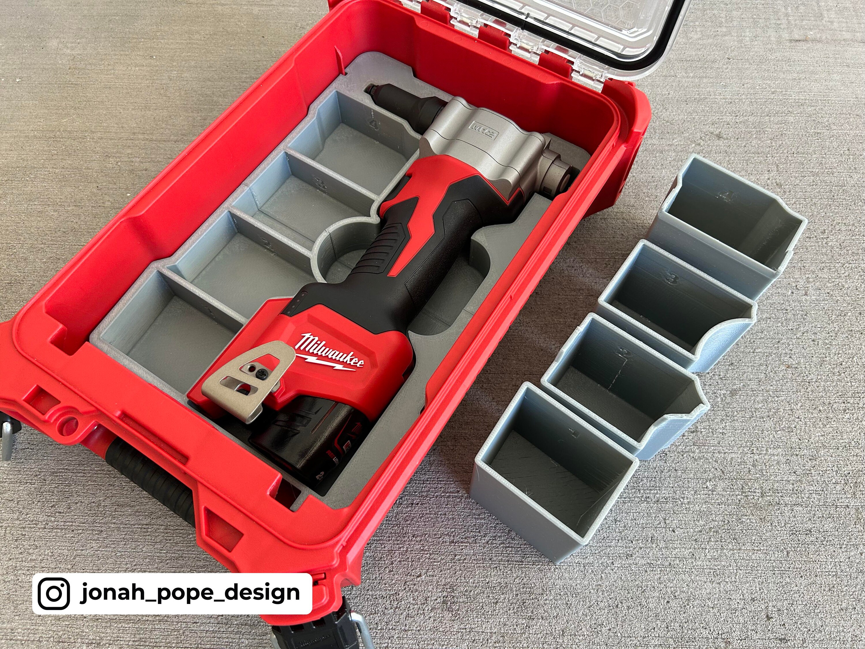 Milwaukee M12 Rivet Gun Tray - TheRhinoWheel - Jonah Pope -JT13 ...