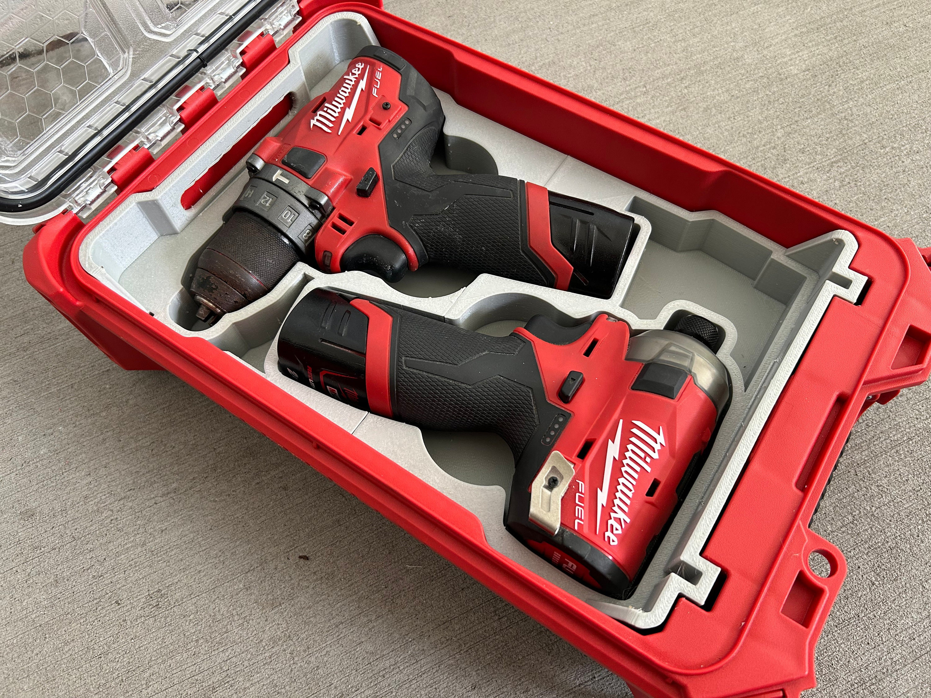 Milwaukee M12 Drill Gen 2 and Impact Surge Driver Tray -JT06 ...