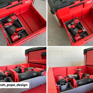 Milwaukee M18 Gen 4 Drill & Impact Drawer Tray Therhinowheel Jonah Pope ...