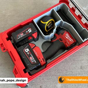 Milwaukee M18 Impact Driver Gen 3, Tray / Insert - Therhinowheel ...