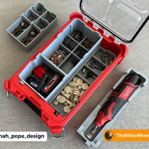 Milwaukee M12 Dremel, Tray / Insert - Therhinowheel - Jonah Pope -JT19 ...