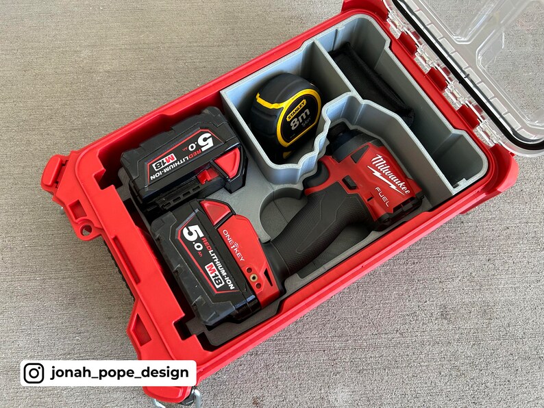 Milwaukee M18 Impact Driver Gen 3 Tray Therhinowheel Jonah - Etsy