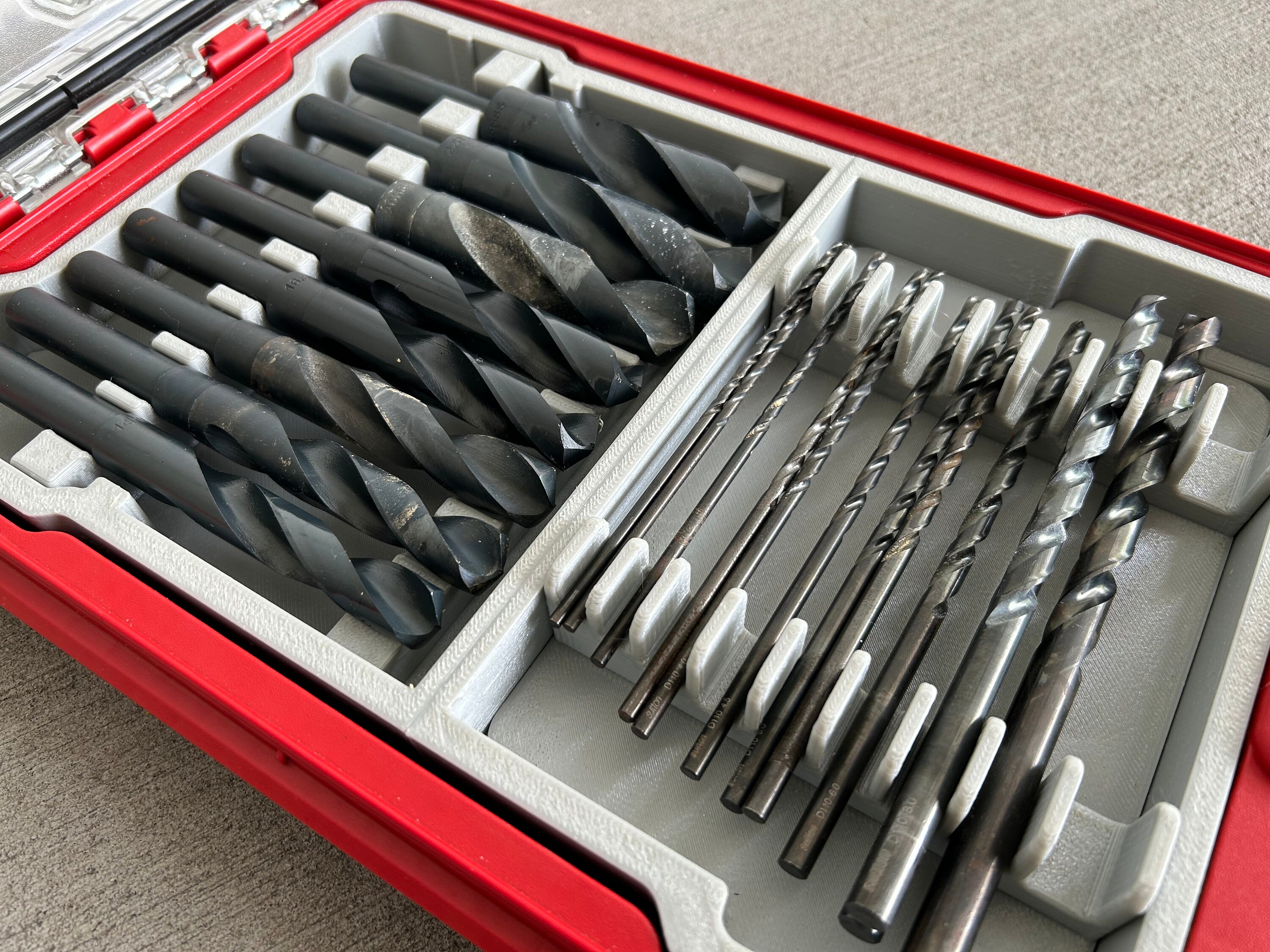 Milwaukee Drill Bits Tray -JT04- — TheRhinoWheel