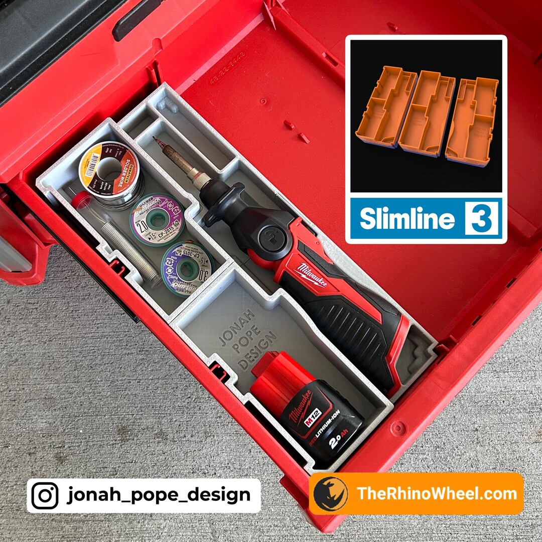 Milwaukee M12 Soldering Iron, Tray / Insert - Therhinowheel - Jonah ...
