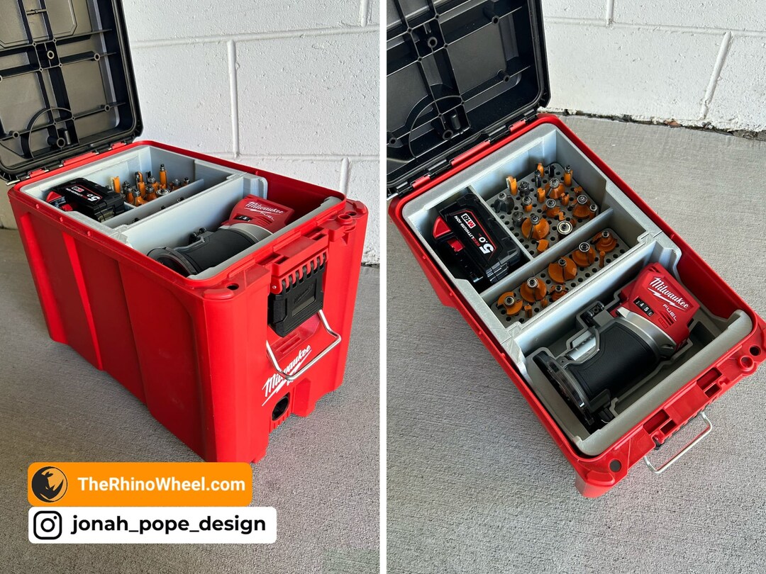 Milwaukee M18 Router Tray Therhinowheel Jonah Pope JC22 - Etsy