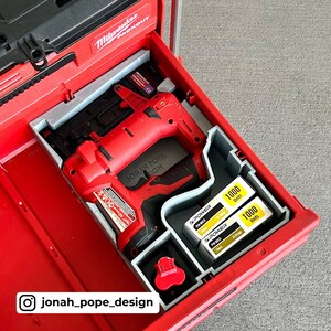 Milwaukee M12 23 Gauge Pin Nailer Drawer Tray Therhinowheel Jonah Pope ...