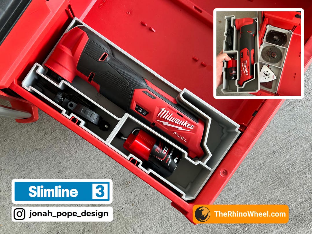 Milwaukee M12 Multi Tool, Tray / Insert - Therhinowheel - Jonah Pope ...