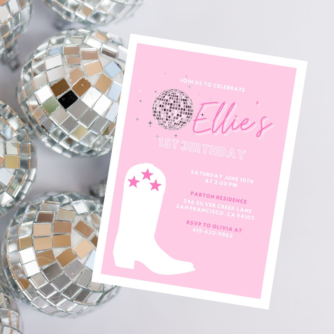 Instant Download - Let's Go Girls Birthday Invitation - Etsy