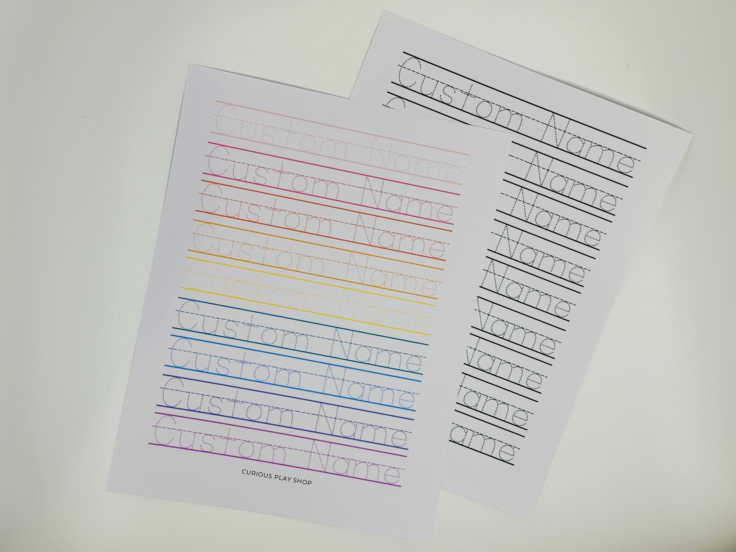 Printable Custom Name Practice Sheets | Letter Tracing Practice for ...