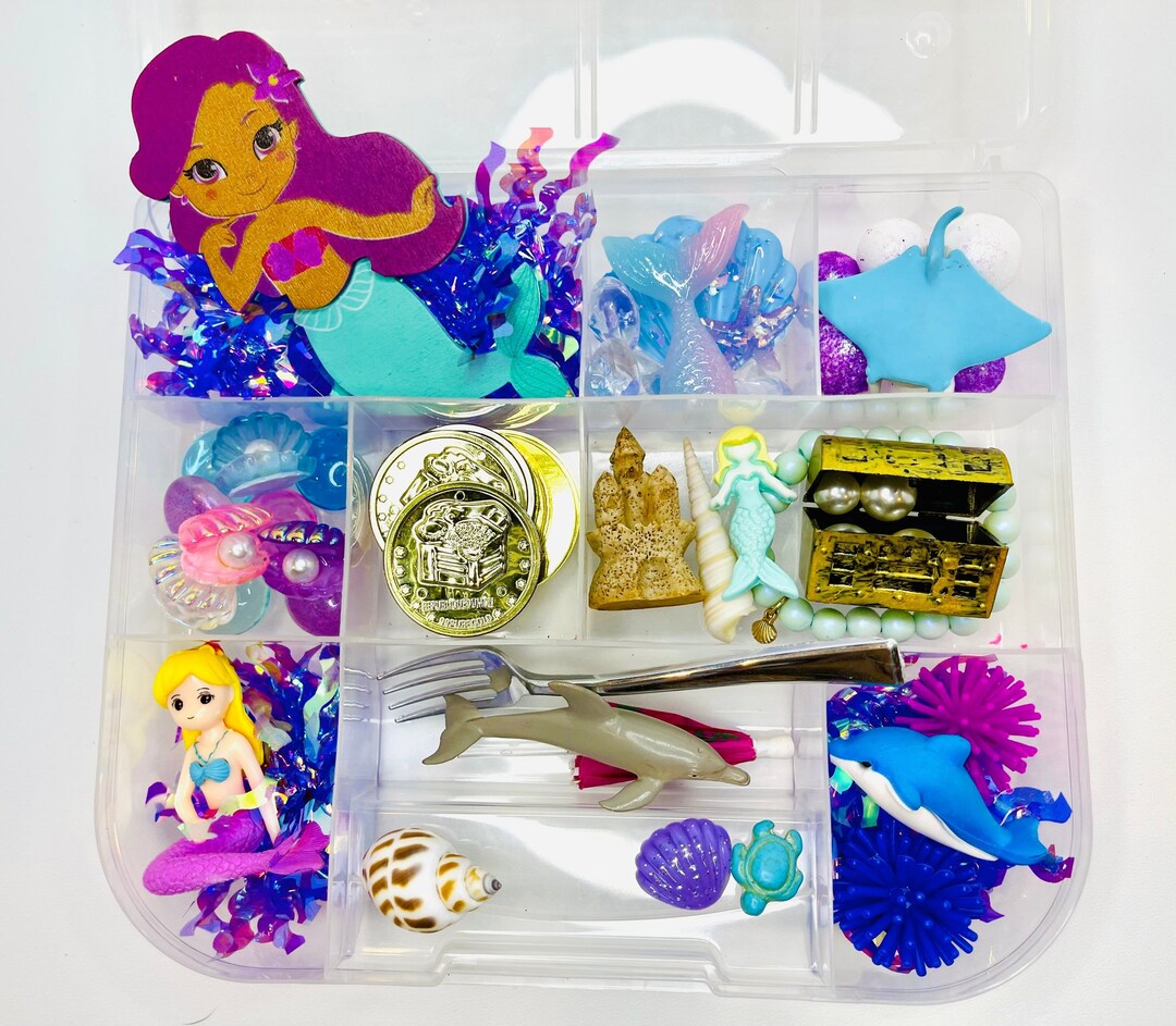 Mermaid Loose Parts Sensory Kit Mermaid Sensory Kit - Etsy