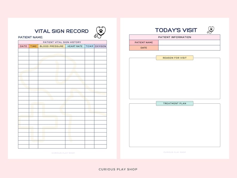 Printable Vet Clinic Kit for Kids | Children's Printable Activity ...