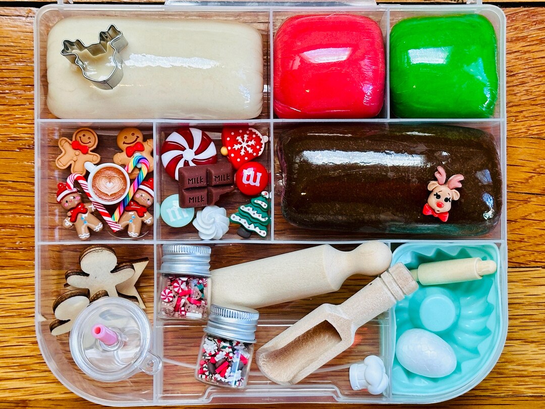 Christmas Sensory Kit: Cookie/cocoa Montessori Sensory Bin Kit ...
