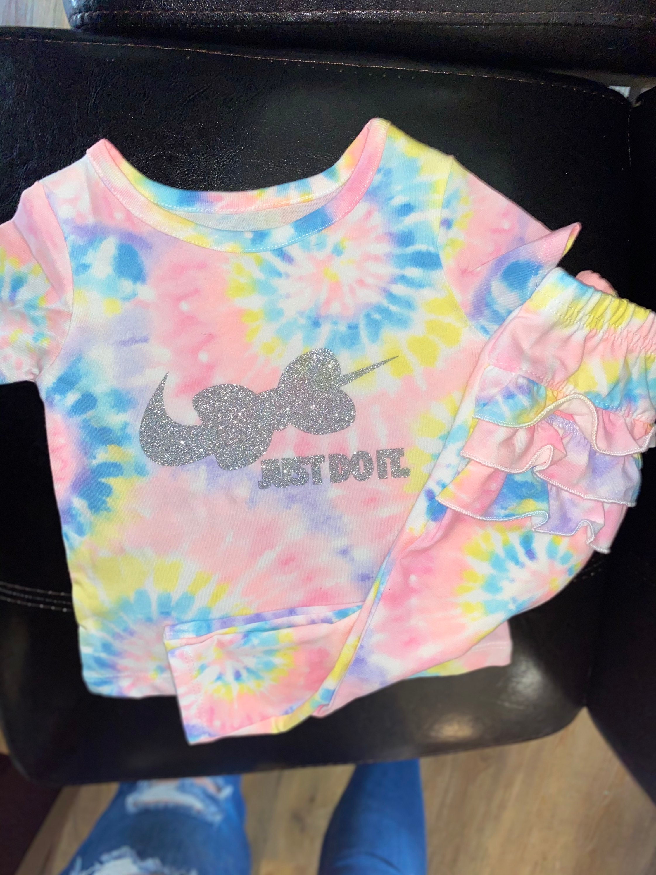 Nike inspired tye dye set size 12 months | Etsy