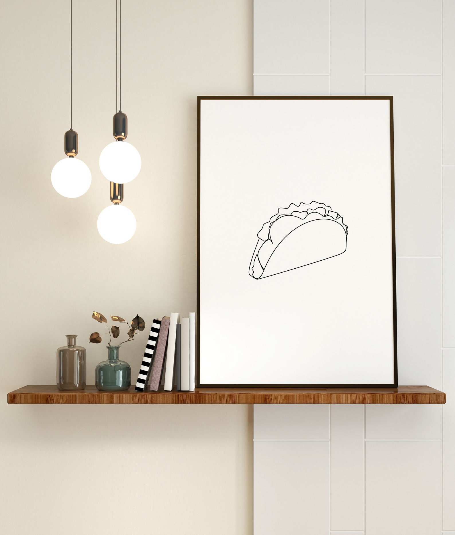 Taco Line Drawing, Taco Line Art, Food Line Art, Food Line Drawing ...