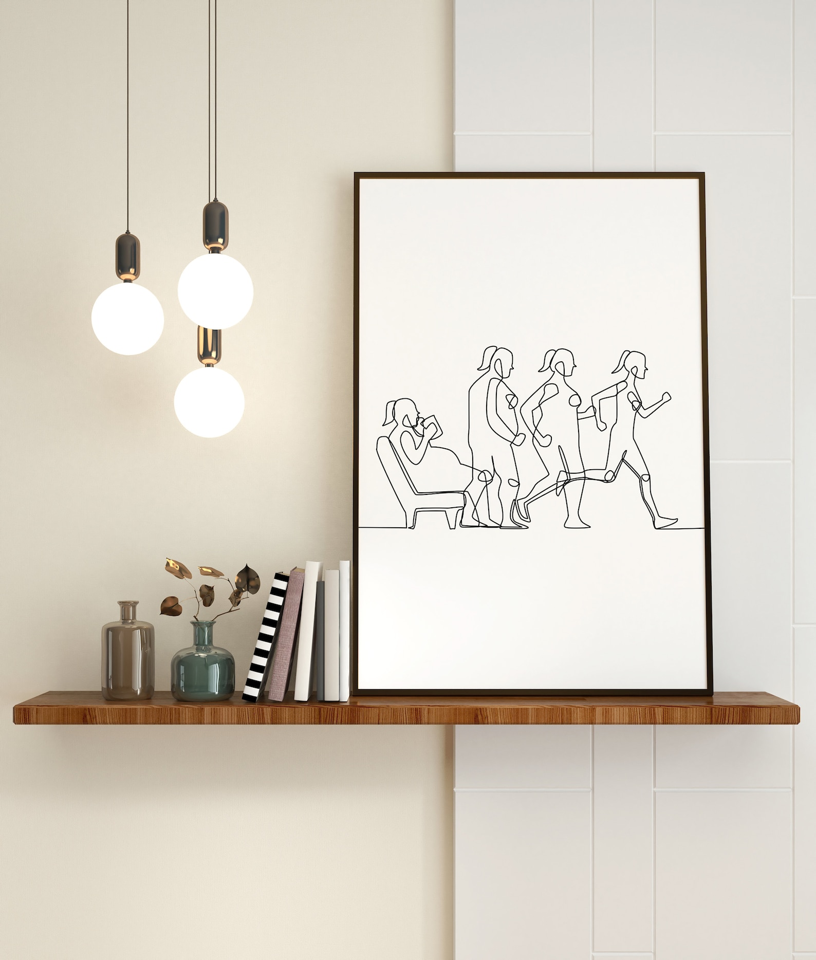 Workout Line Art Gym Poster Gym Wall Art Workout Posters - Etsy
