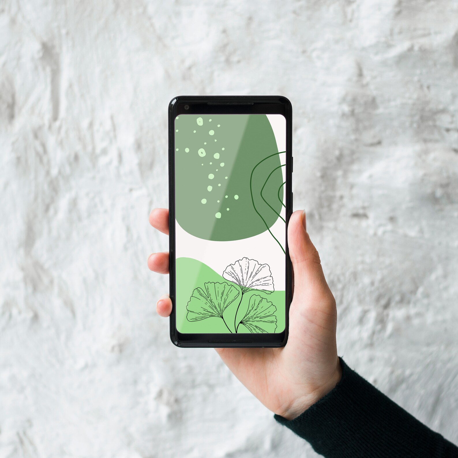 Green Abstract Instastory Background / Igstory Instagram | Etsy