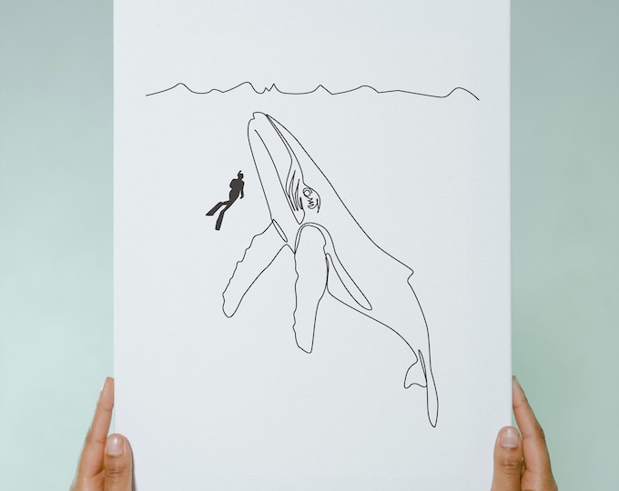 Whale, Geometric Whale, Whale Wall Art, Whale Decor, Whale Outlines ...
