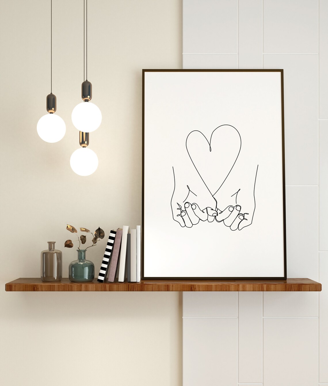 Holding Hands Print, Holding Hands Line Art, One Line Drawing, Couple ...