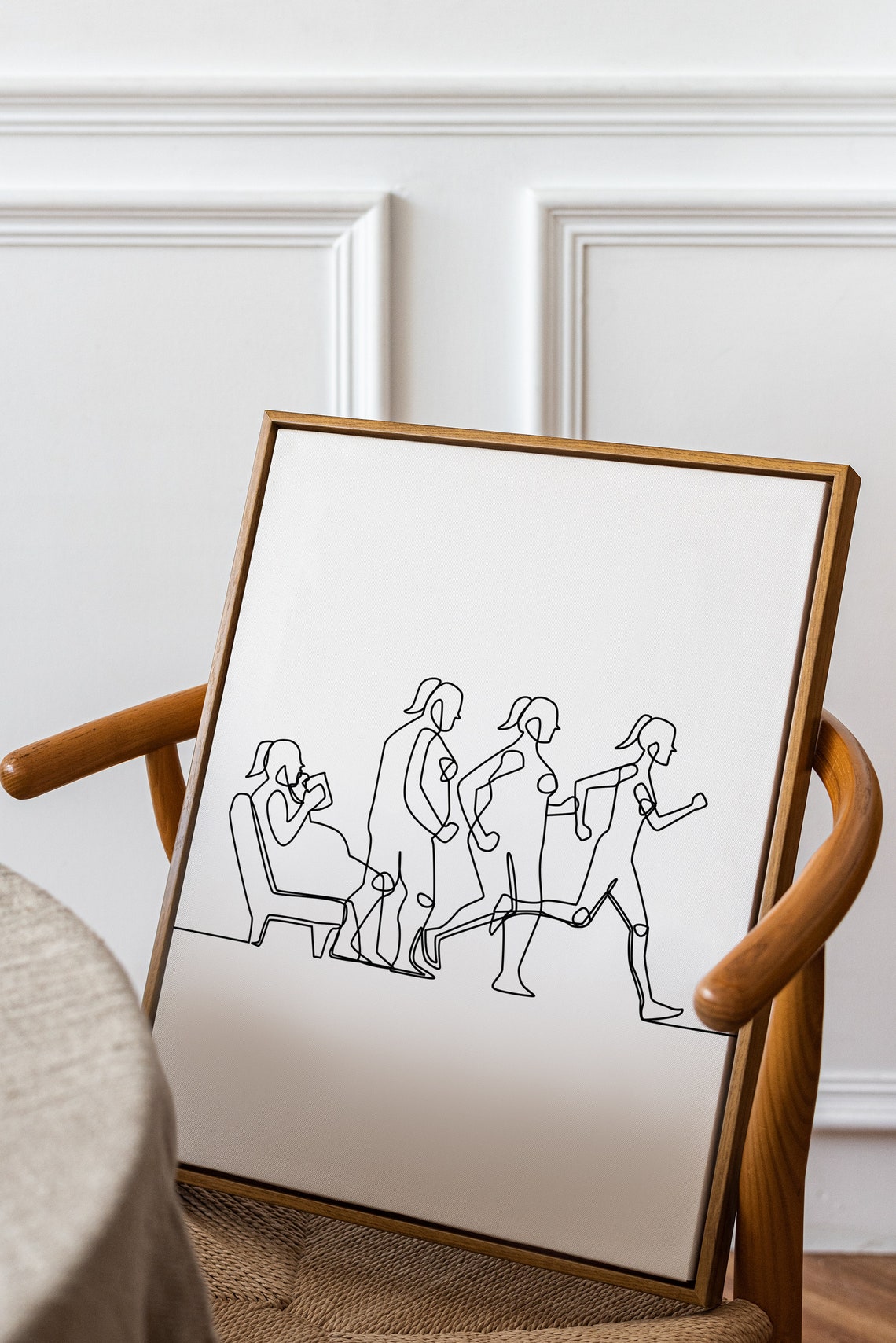 Workout Line Art Gym Poster Gym Wall Art Workout Posters - Etsy