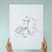 Human and Lion Line Art Digital Lion Art Lion King Art Lion - Etsy