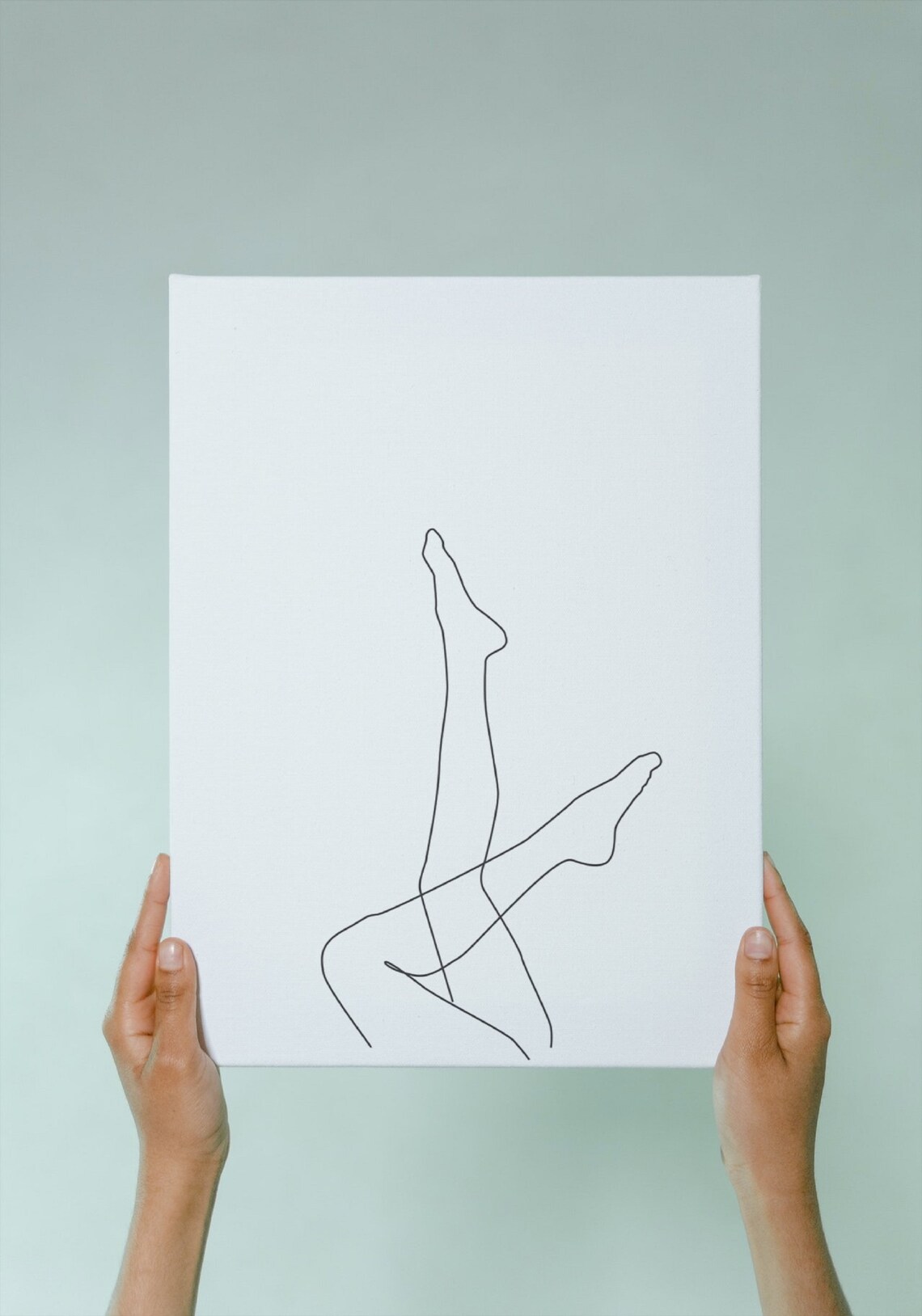 Feet Line Art Feet Poster Feet Pictures Feet Drawing - Etsy