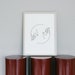 Two Hands Line Art Poster, Holding Hands Print, Couple Hands Print ...