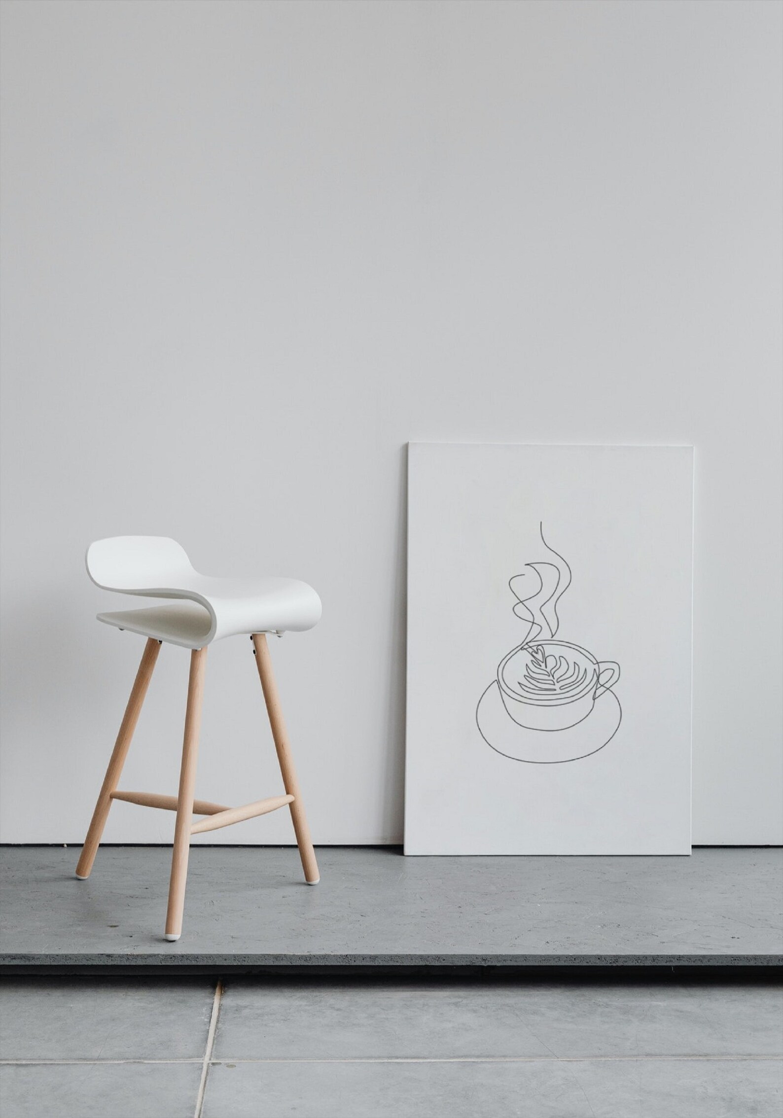 Coffee Line Art Drawing, Coffee Art, Coffee Print, Coffee Single Line ...