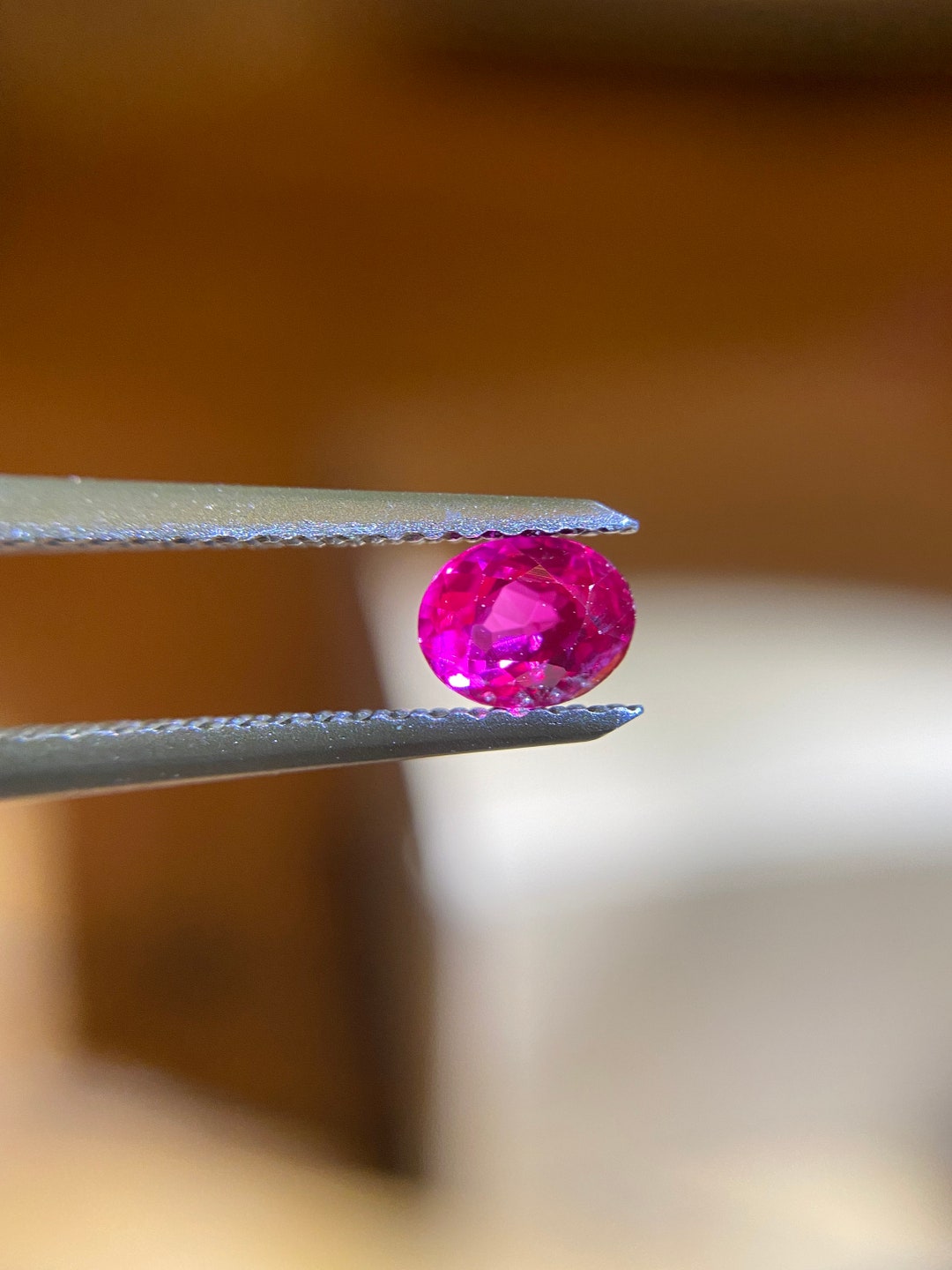 0.42 (ct) Pinkish Red Burmese Ruby - Etsy