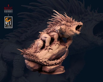 Basilisk Print | Etsy