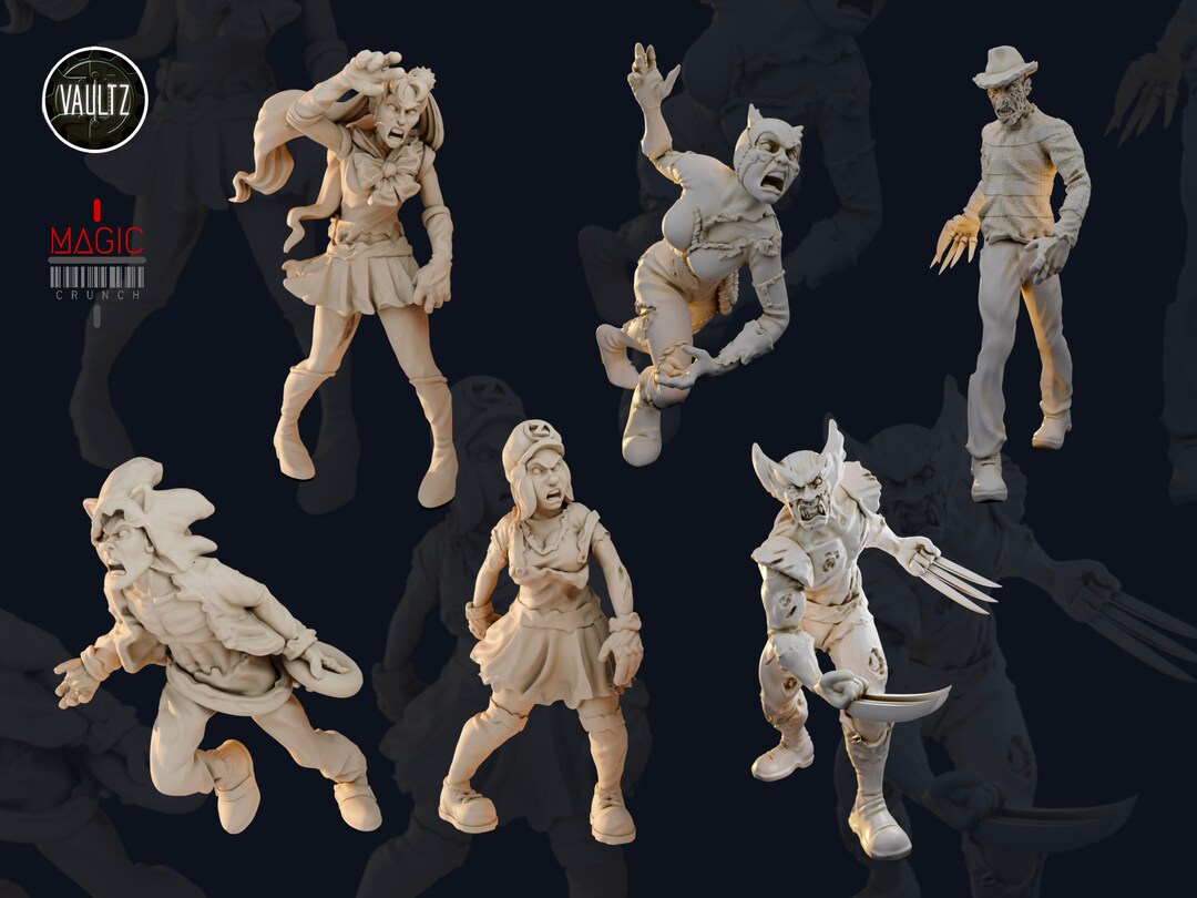 Zombie Cosplayers Zombies by Vaultz - Etsy