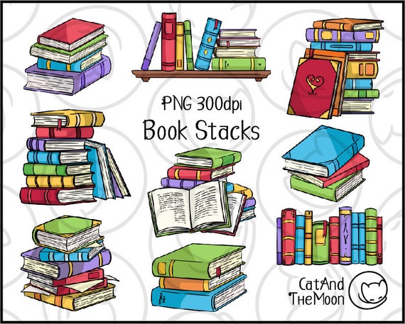 Stack Of School Books Clip Art