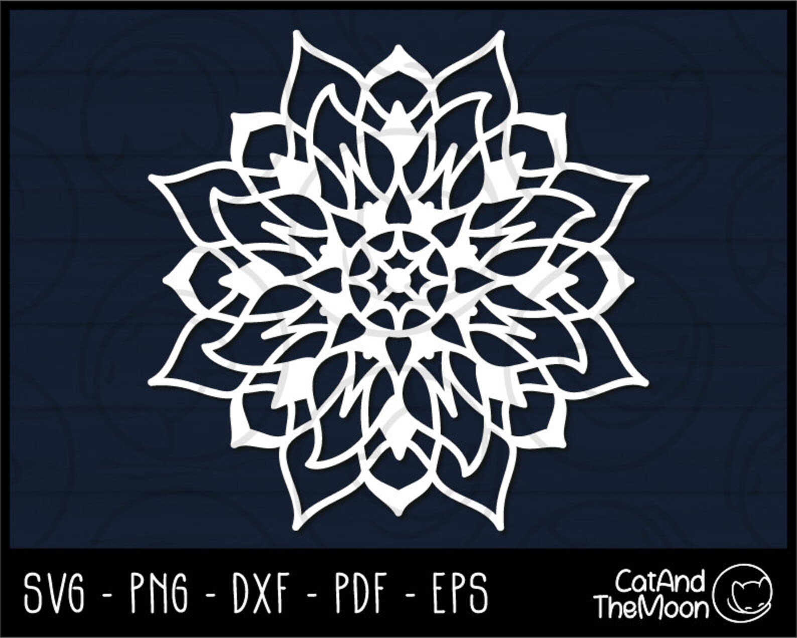 Sun Mandala Svg - Simple Mandala Svg, Mandala Sun Svg, Sun Cut File ...