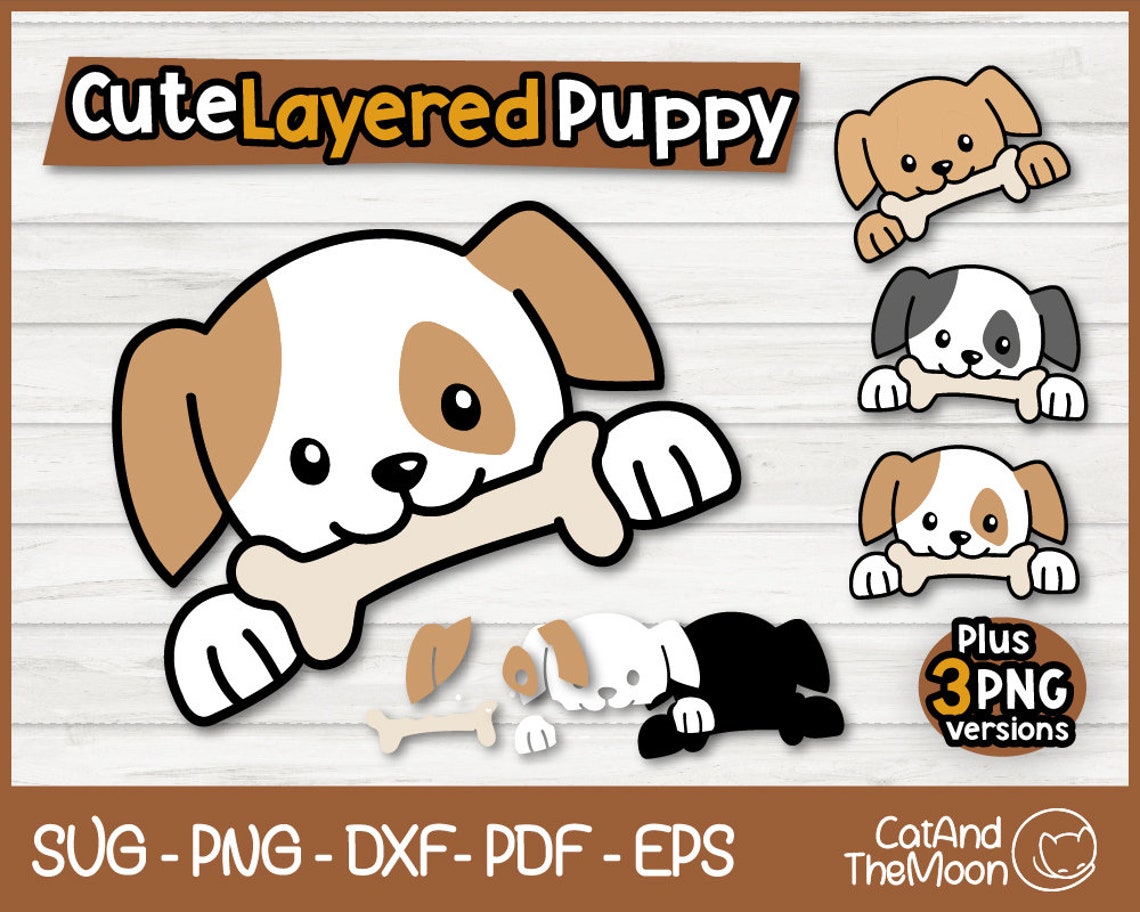 Dog Svg, Puppy Svg, Puppy Silhouette, Cute Puppy Svg, Dog Puppy Svg ...