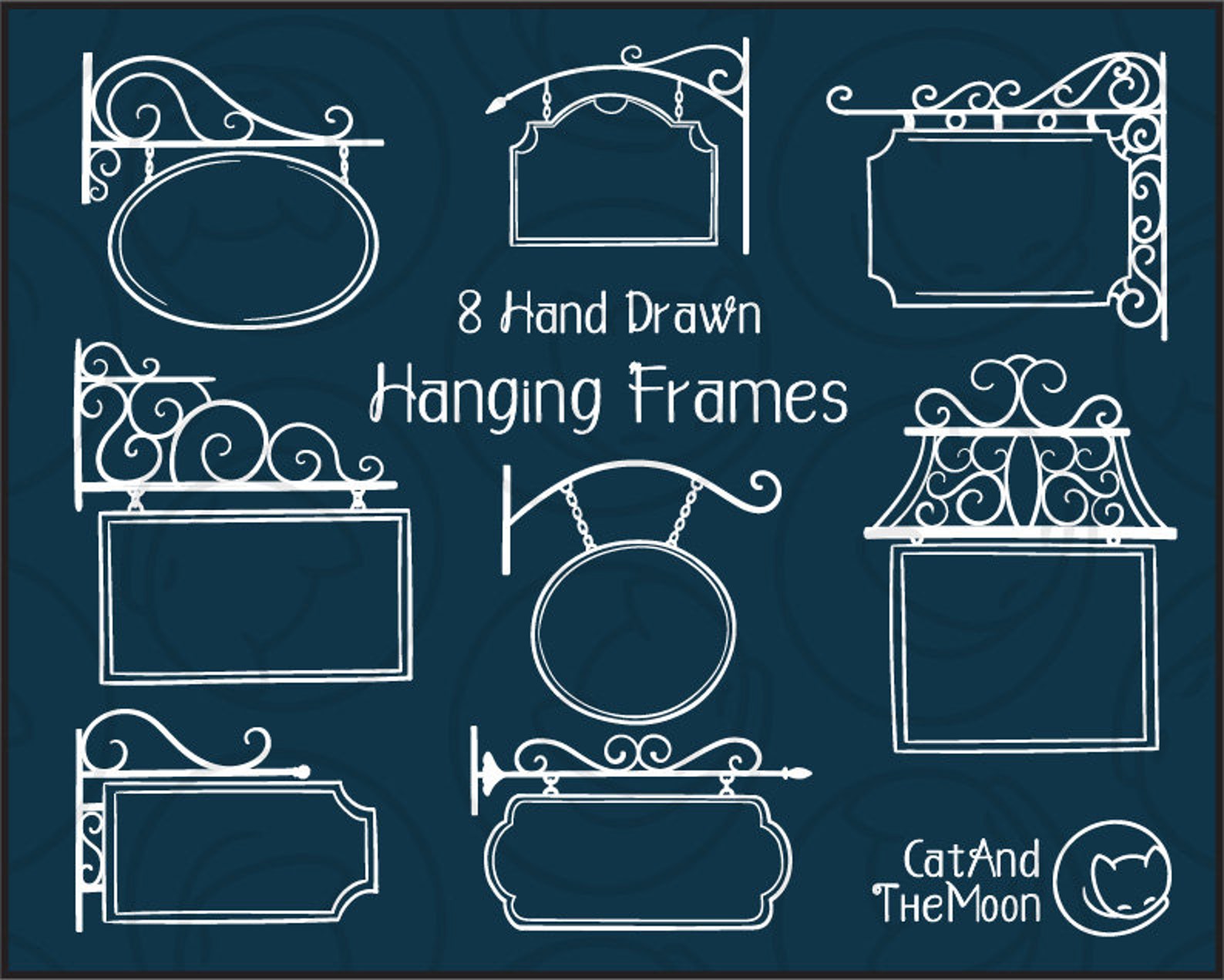 Hanging Sign Svg - Street Sign Svg, Retro Sign Printable, Street Sign ...