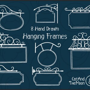 Hanging Sign Svg - Street Sign Svg, Retro Sign Printable, Street Sign ...