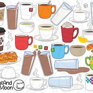 Kawaii Coffee Clipart - Cute Coffee, Easy to Use Png With Transparent ...