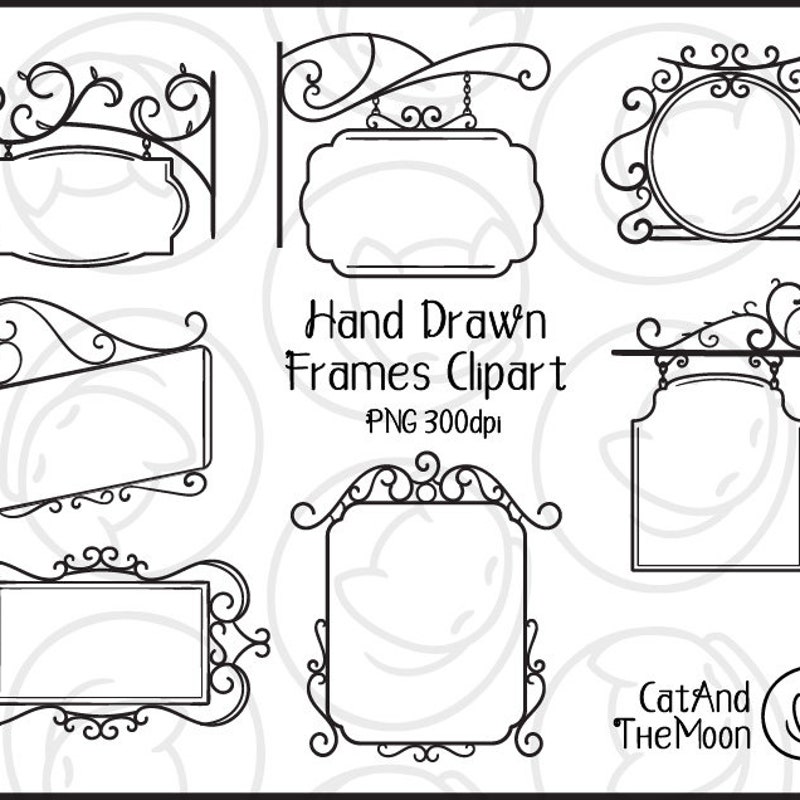 Sign Clip Art - Etsy