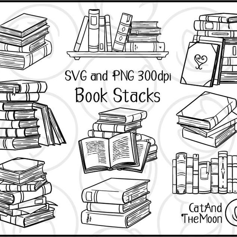 White Books for Stacking - Etsy UK